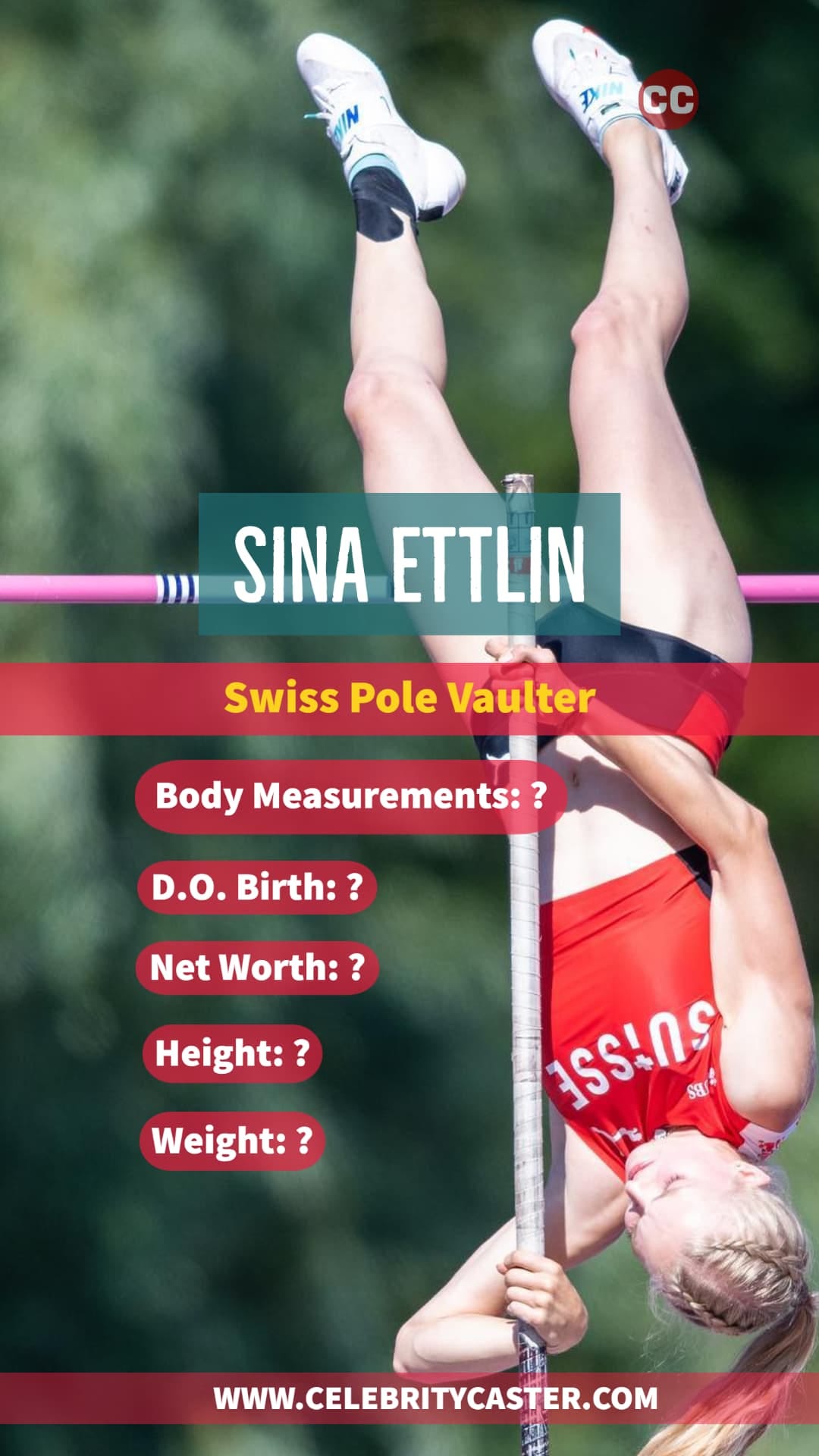 Sina Ettlin (Pole Vaulter) Height, Weight, Age, Biography, & More ...