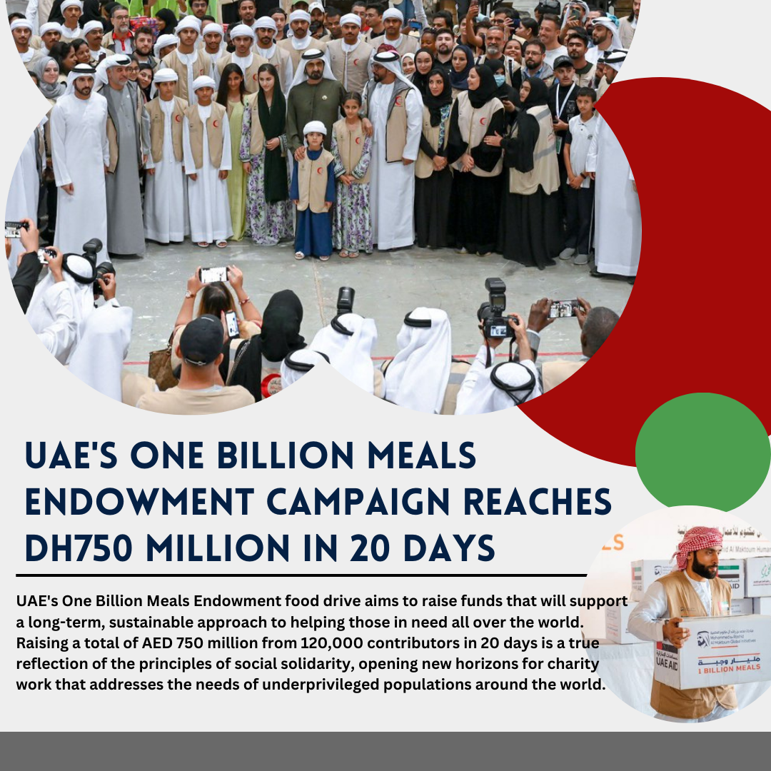 UAE’s 1 Billion Meals Endowment Campaign: A Remarkable Achievement | by ...