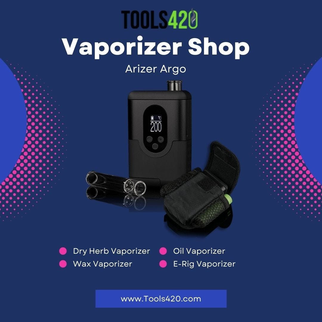 Arizer Argo. Arizer ArGo is a portable dry herb vape… | by Tools420 ...