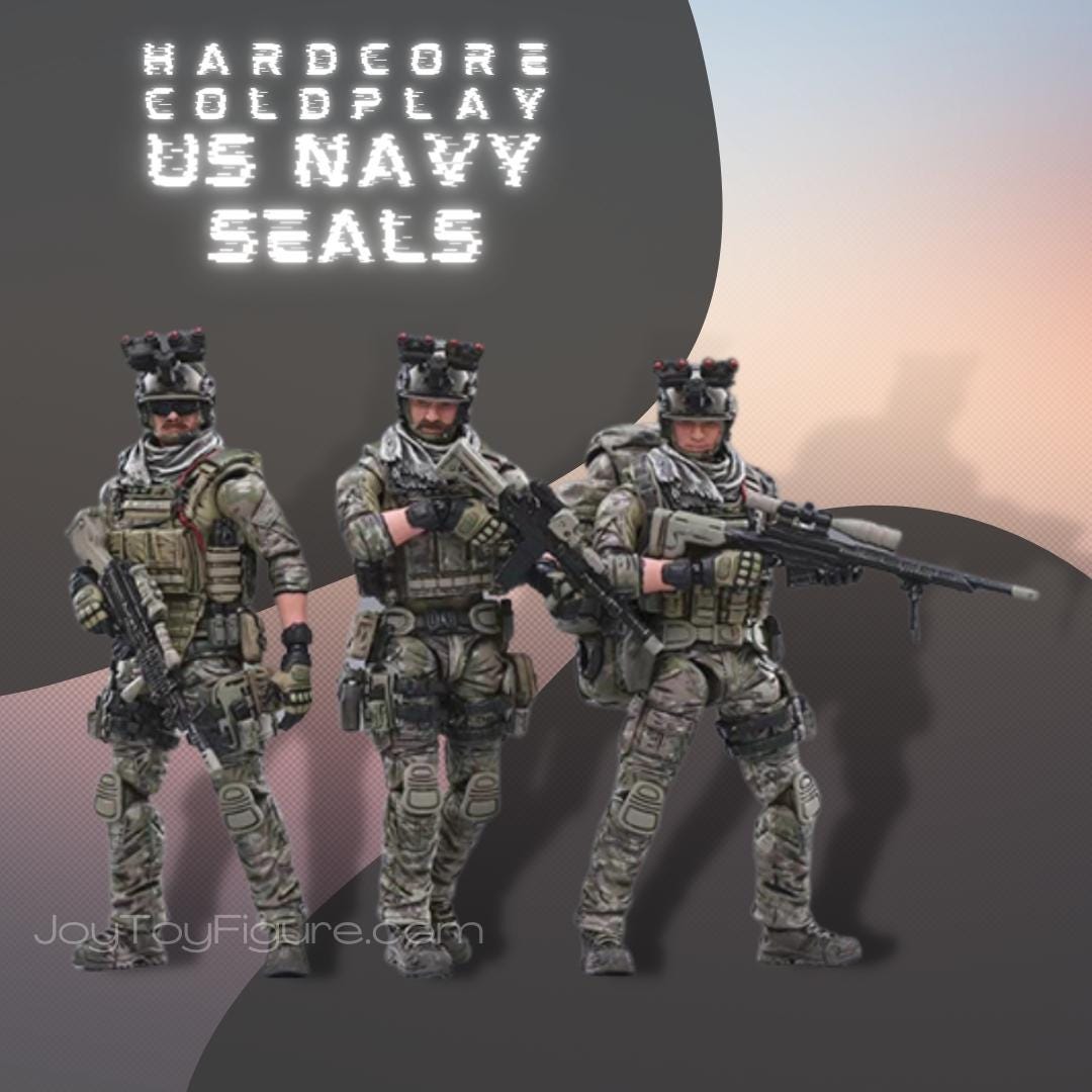 JoyToy Action Figure Hardcore Coldplay US Navy SEALS - JOYTOY Figure ...