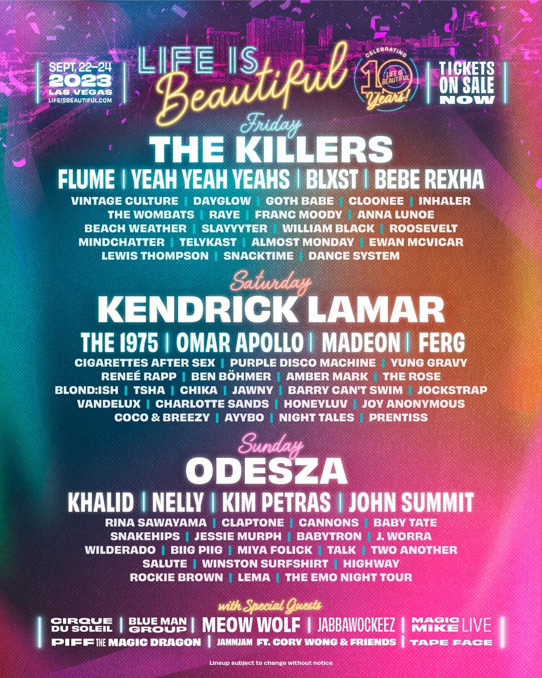 Life is Beautiful 2023 | by Hank His | Dec, 2023 | Medium