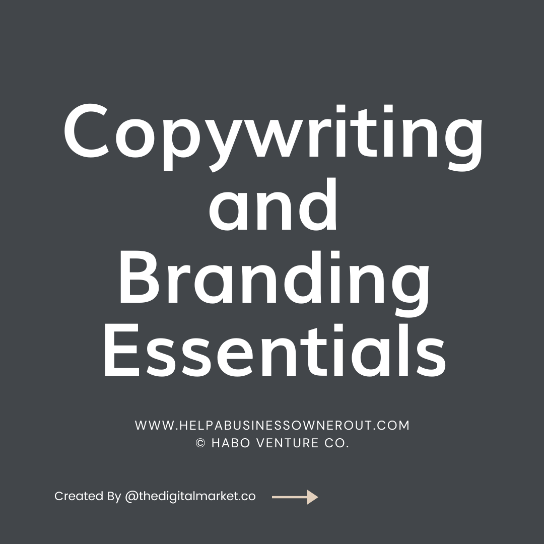 Copywriting and Branding Essentials | by Help A Business Owner Out ...