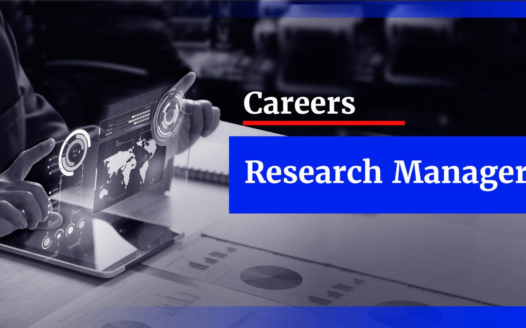 Research Manager: Steer the work of CfA’s investigative researchers and ...