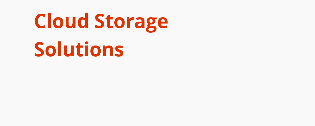 What cloud storage solutions are best for cloud hosting? | by Dale ...
