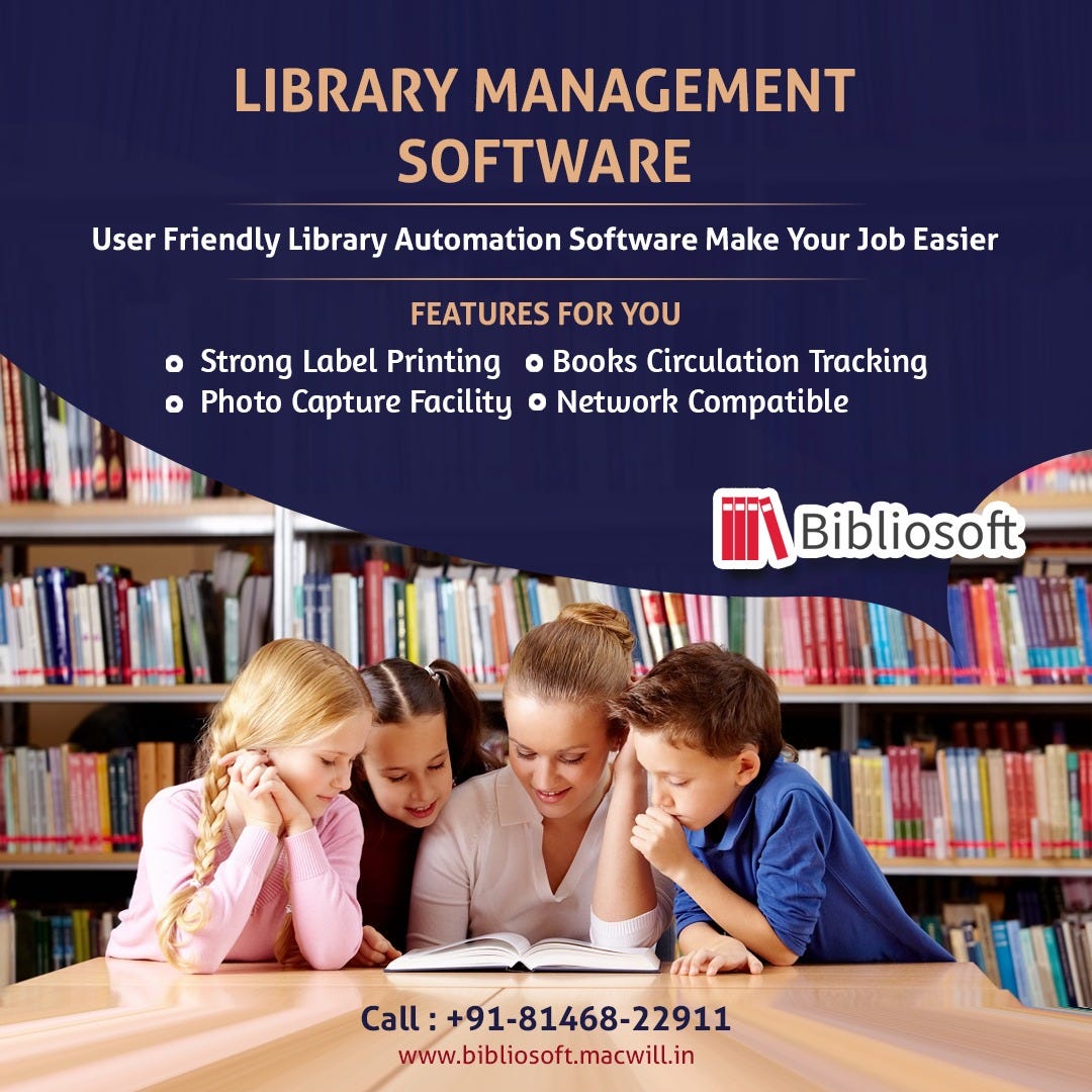 Bibliosoft — Accessible & Customized Library Management Software | by ...