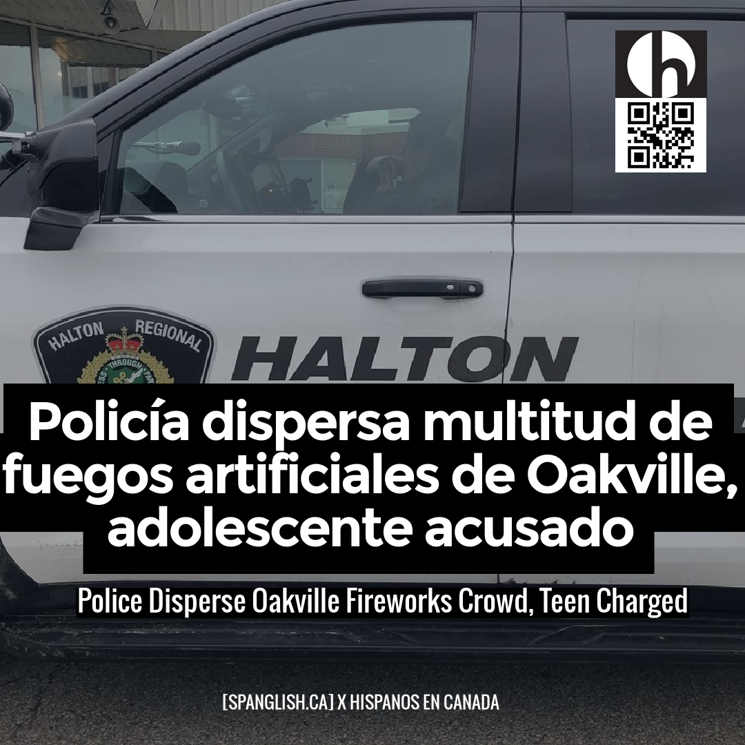 Police attended a large gathering in Oakville on Sunday night where ...