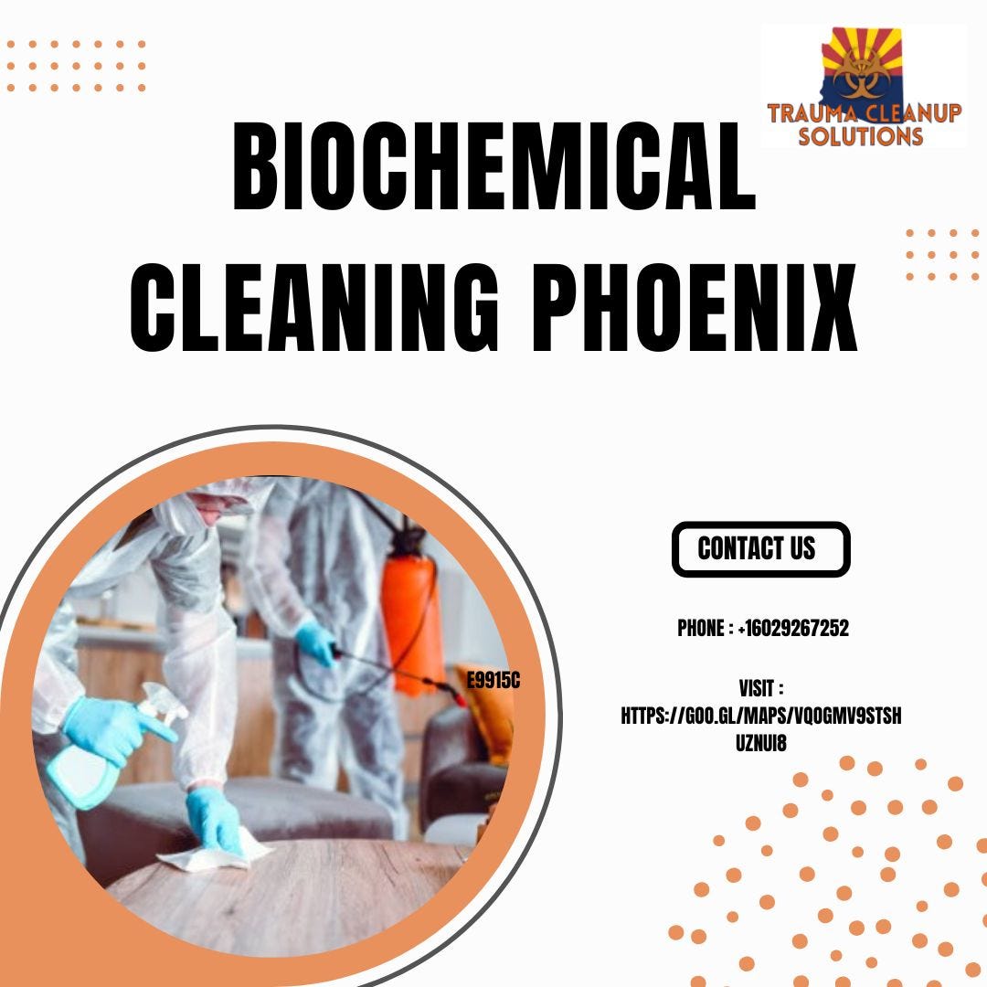 The Power of Biochemical Cleaning: Revolutionizing Clean-Up Services in ...