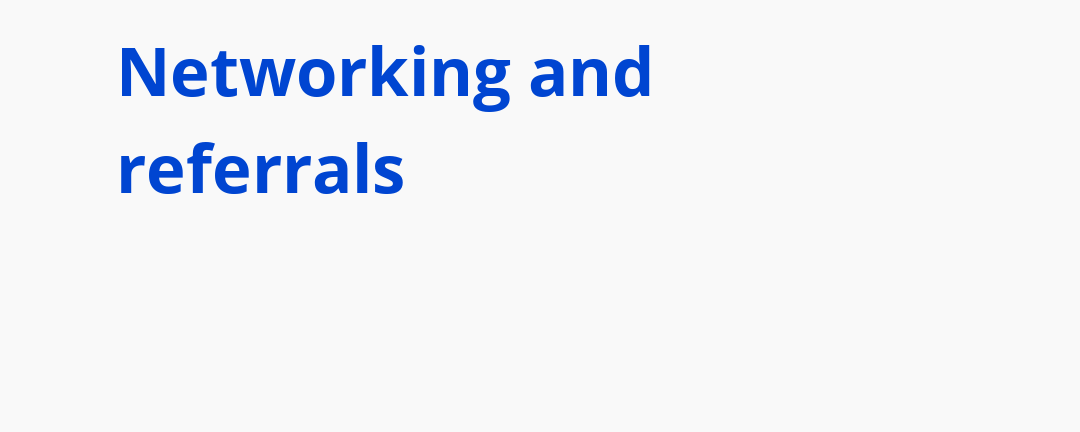 Networking and referrals | by Dale Clifford | Good Business Kit | Medium
