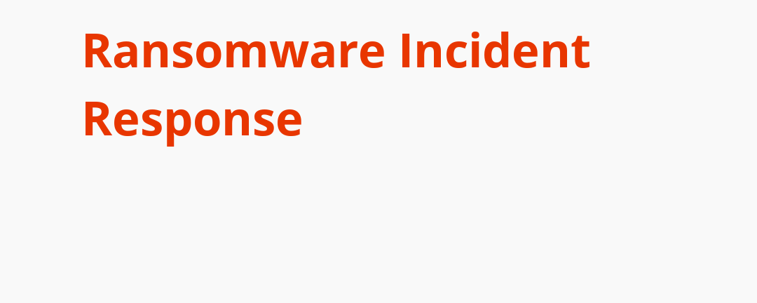 What steps should you take when responding to a ransomware attack? | by ...