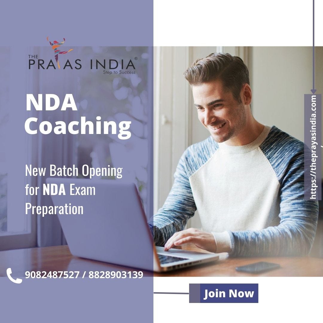 Best NDA Coaching. Best NDA Coaching. I am here to talk to… | by Prayas ...