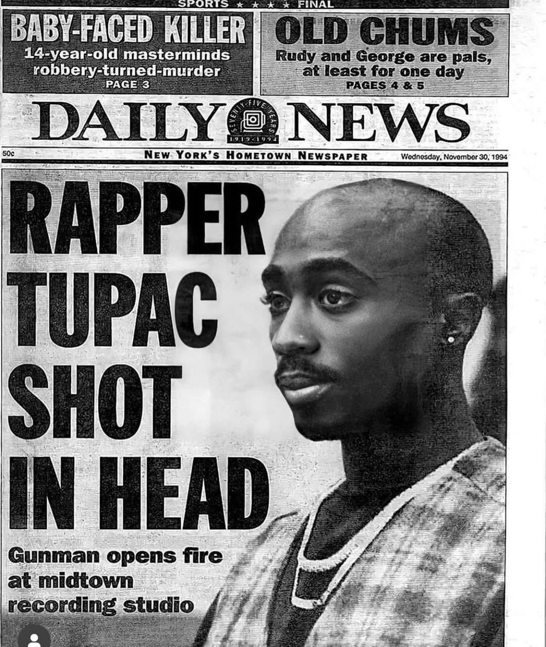 The Quad Recording Studios Incident: Tupac Shakur’s Transformative ...