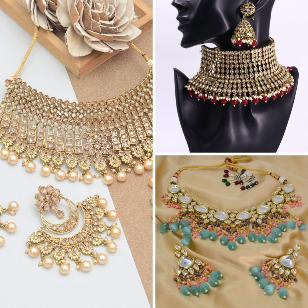 Bridal Jewellery Styles That Will Never Pass Go of Style | by zehora ...