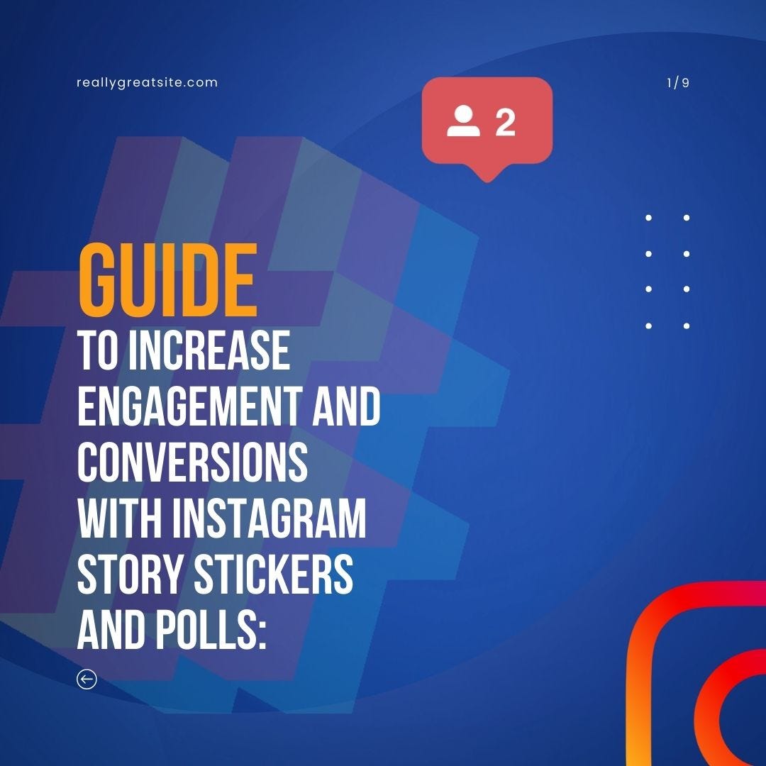 Conversion & Engagement with Instagram Story Stickers and Poll | by ...