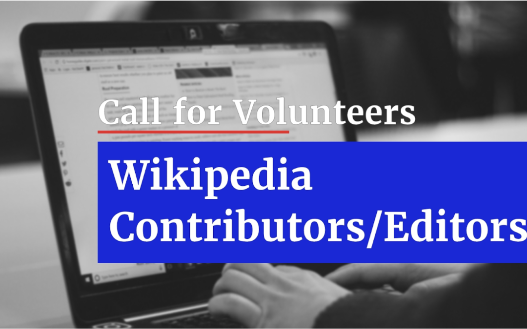 Wikipedia Contributors/Editors. Do you want to help us use Wikipedia to ...
