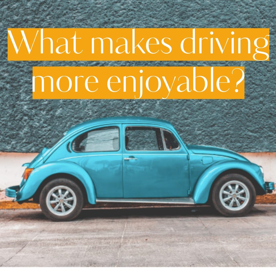 Fahrvergnügen: Pleasure of Driving a Car — German | Words of the World