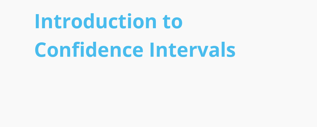 Introduction to Confidence Intervals | by Dale Clifford | Internet ...