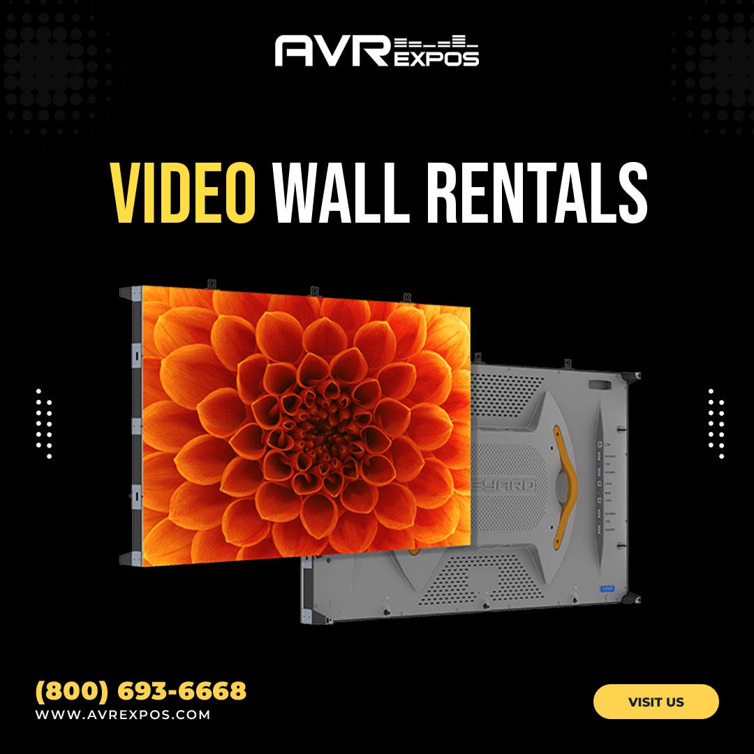 “Creating an Impactful Visual Experience with Video Wall Rentals” | by ...