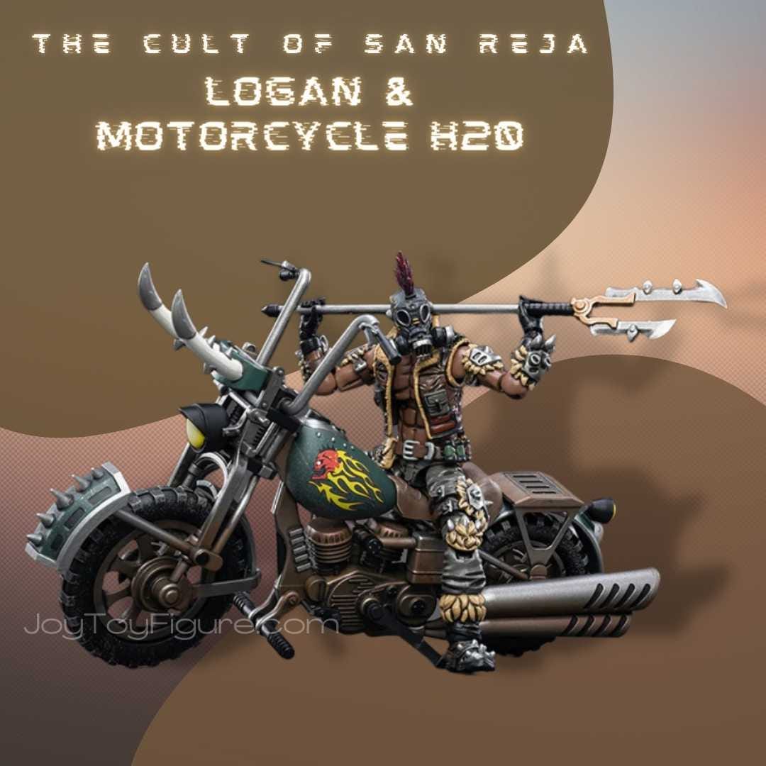 JoyToy Action Figures and Motorcycle The Cult of San Reja — Logan and ...