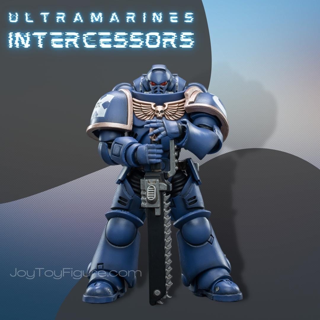JoyToy Action Figure Warhammer 40K Ultramarines Intercessors - JOYTOY ...