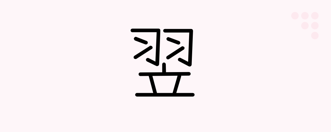 翌 (Japanese Kanji) — the following, next - Japanese Beginners - Medium