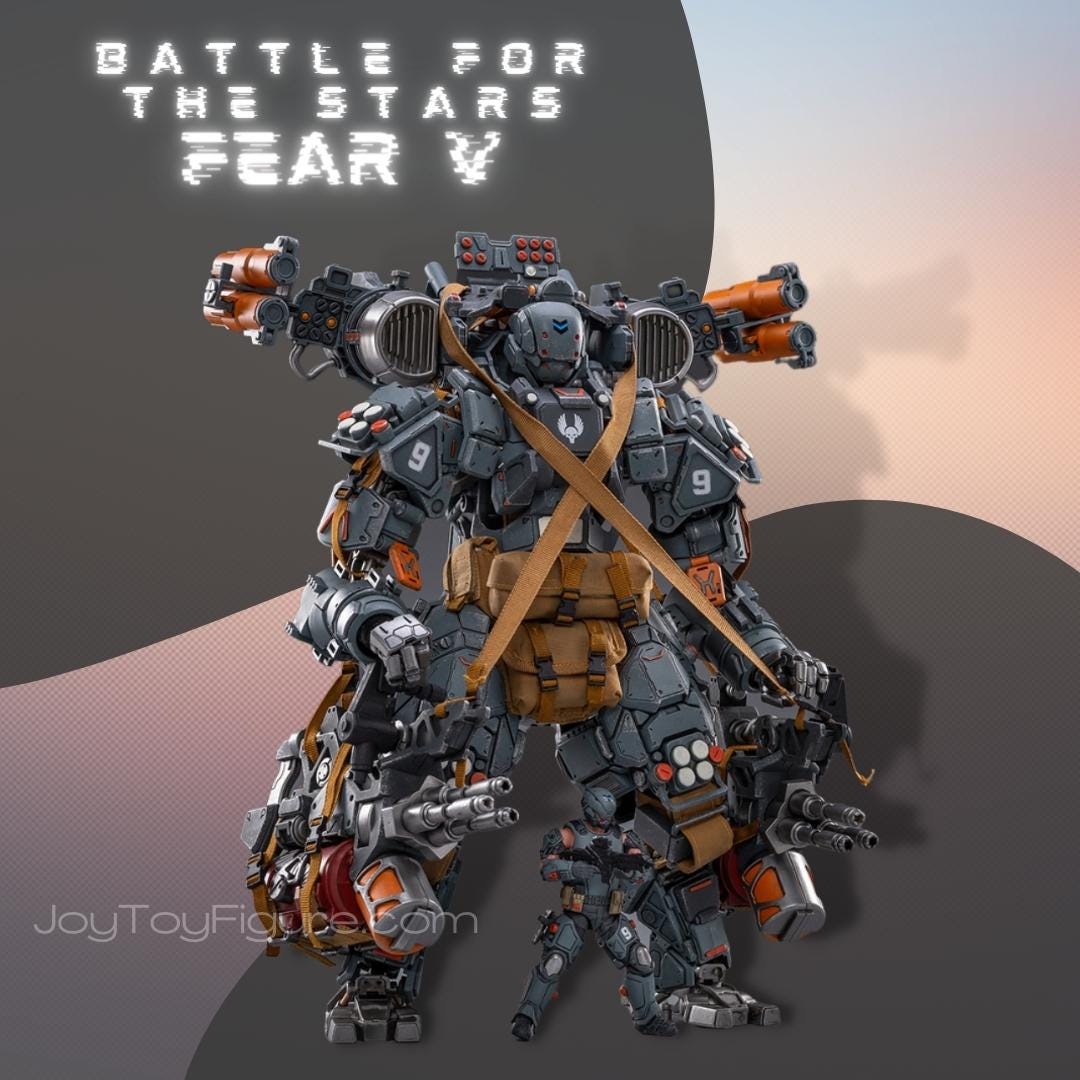 JoyToy Battle For The Stars 09th Legion FEAR V Airborne Assault Type ...