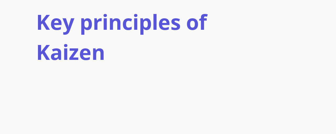 Kaizen Events: Learn key principles to make lasting changes in Lean Six Sigma projects. | by ...