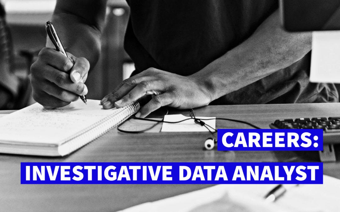 Investigative Data Analyst: Come help debunk disinformation and hate ...