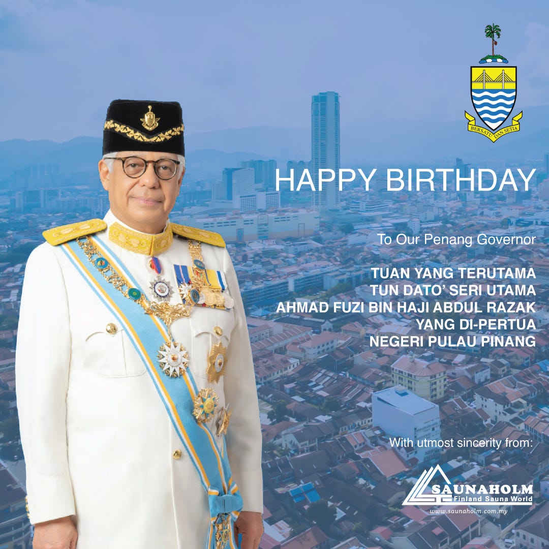 Happy Birthday to Governor of Penang - Ken Looi - Medium