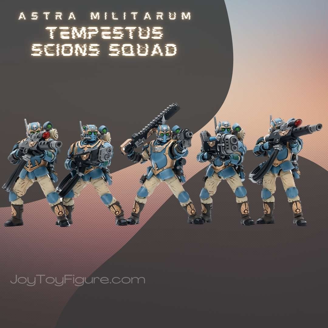 JoyToy Action Figure Warhammer 40K Astra Militarum Tempestus Scions ...
