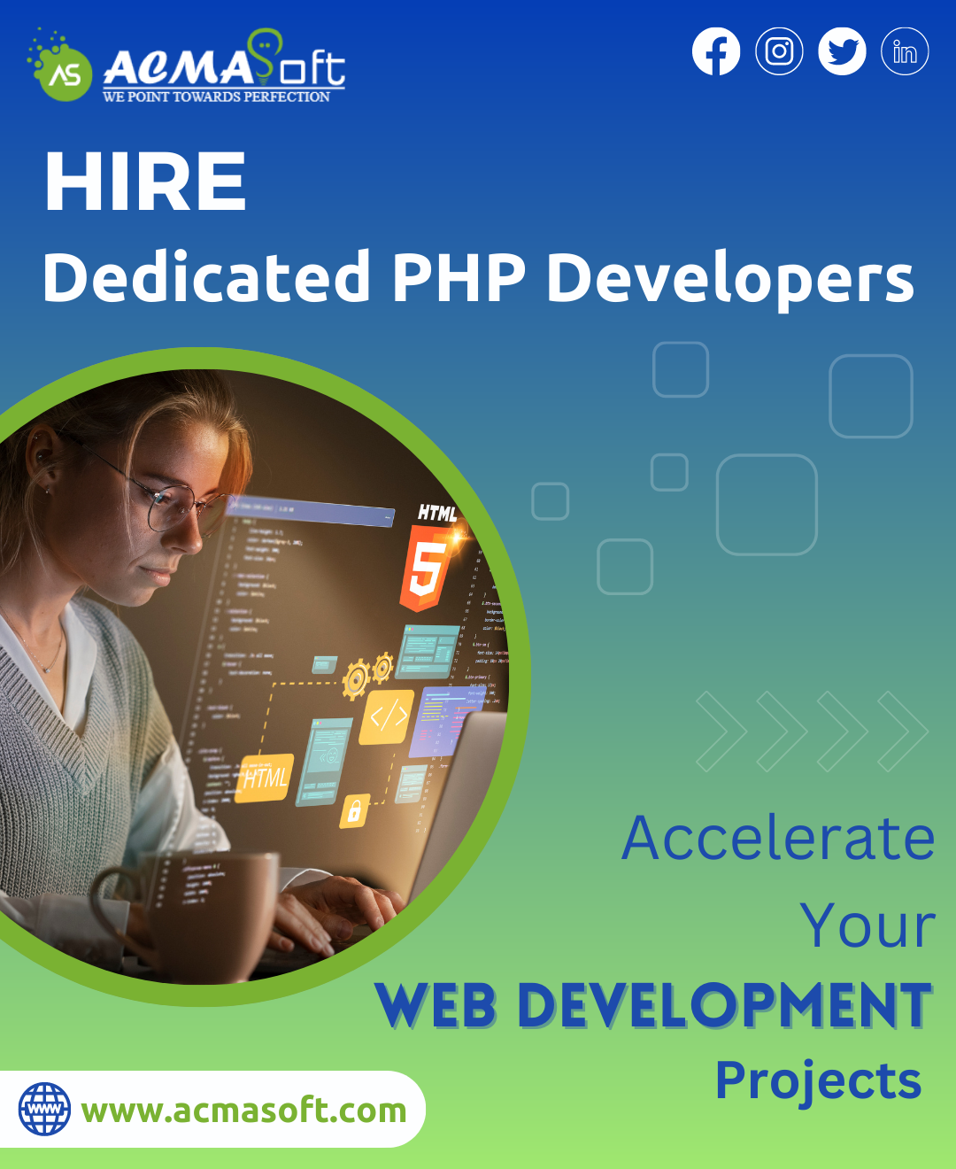 Hire PHP Developers for your Business - AcmaSoft Technologies - Medium