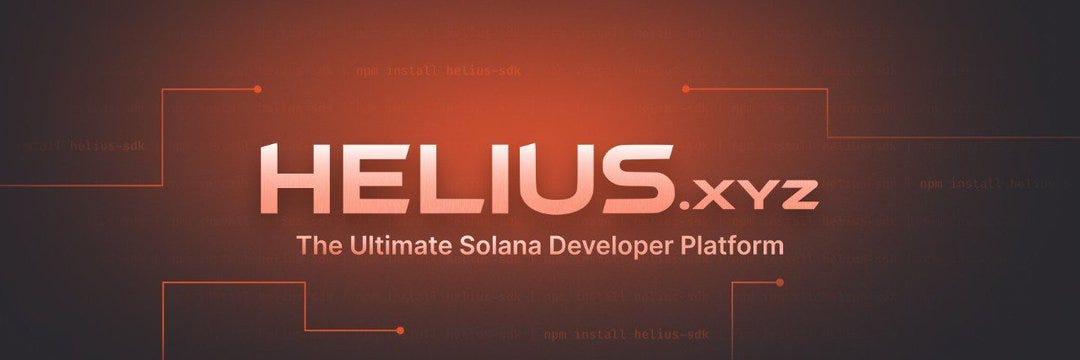 Helius Labs Deep Dive. Solana, the official “fun chain”, poses… | by Janesh Balchandani | Medium