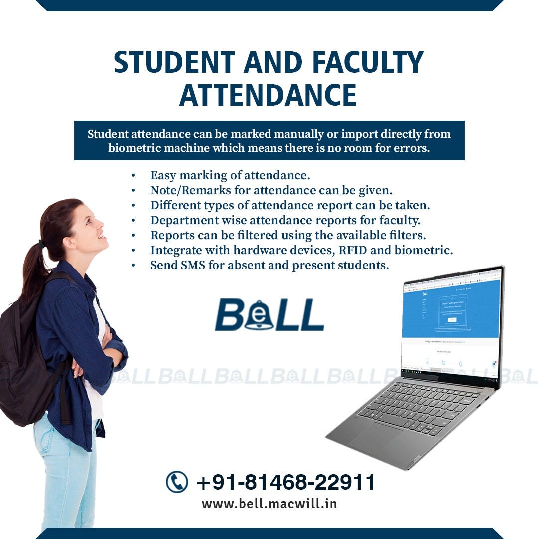 Biometric Attendance System For Schools | by Bell School Management ...