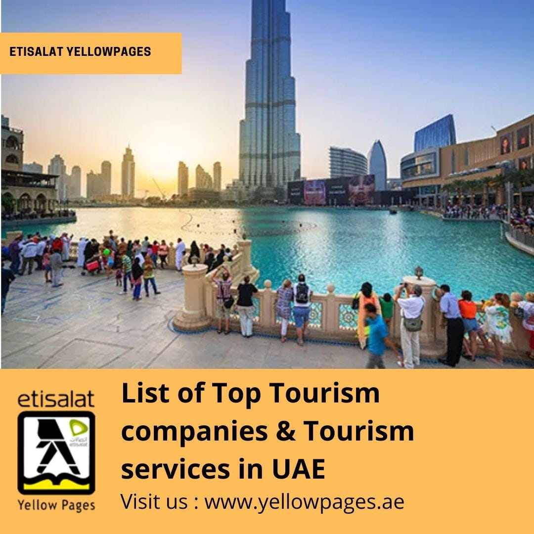 List of Top Tourism companies & Tourism services in UAE - Tom Wilson ...
