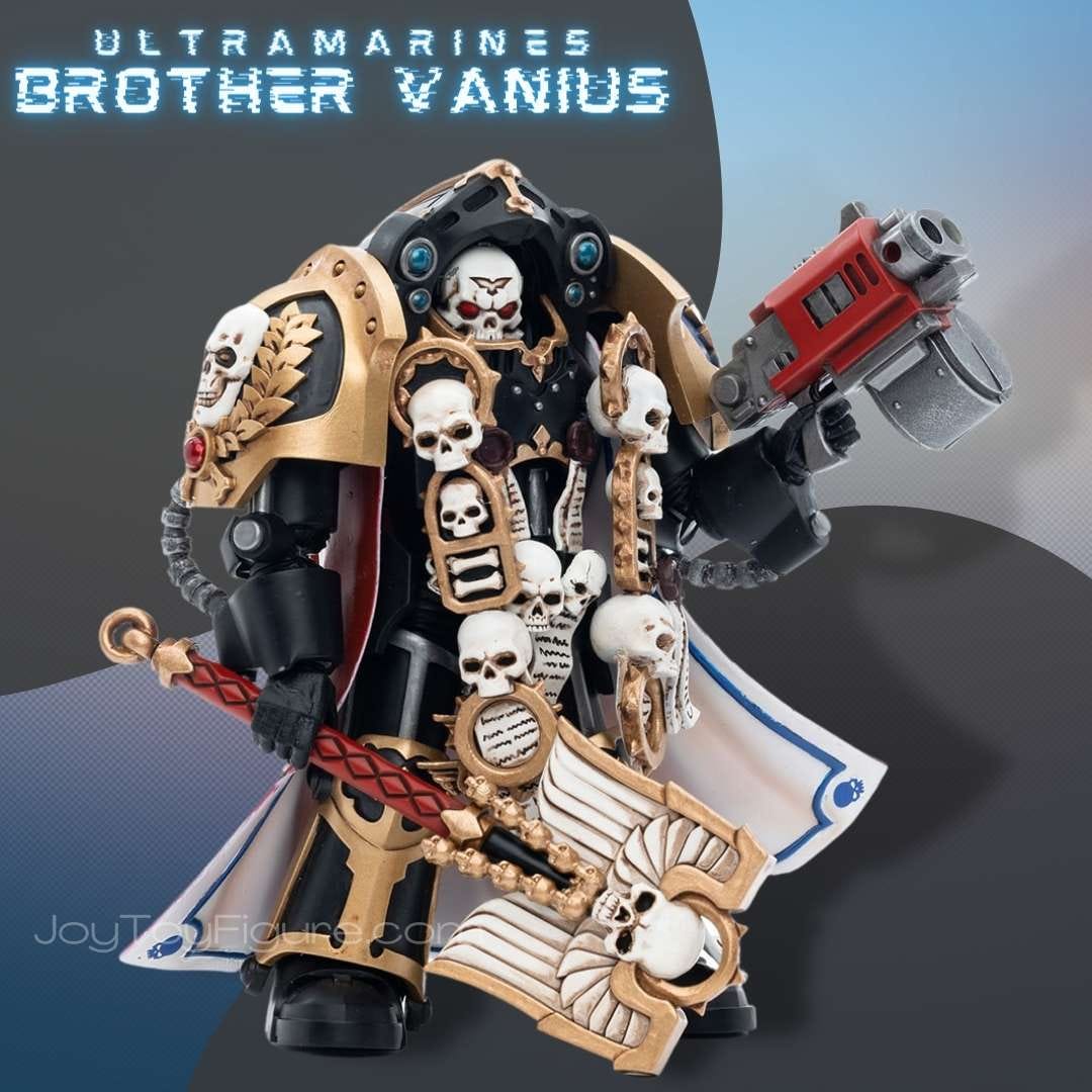 JoyToy Action Figure Warhammer 40K Ultramarines Terminator Chaplain ...