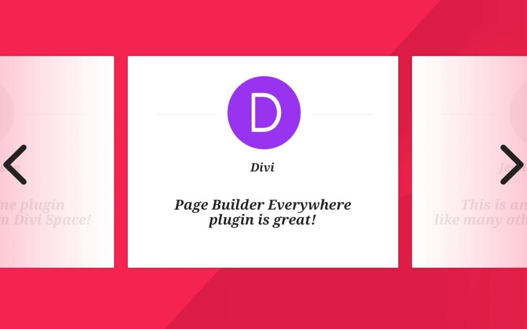 Divi Making Post Slider into Testimonial Slider: Boost Credibility ...