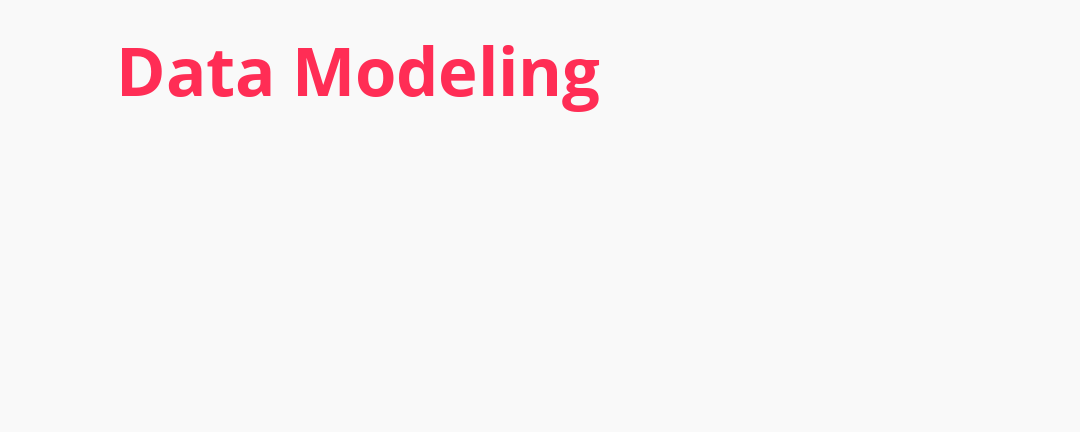 Data modeling is the process of creating a structure for data to be ...