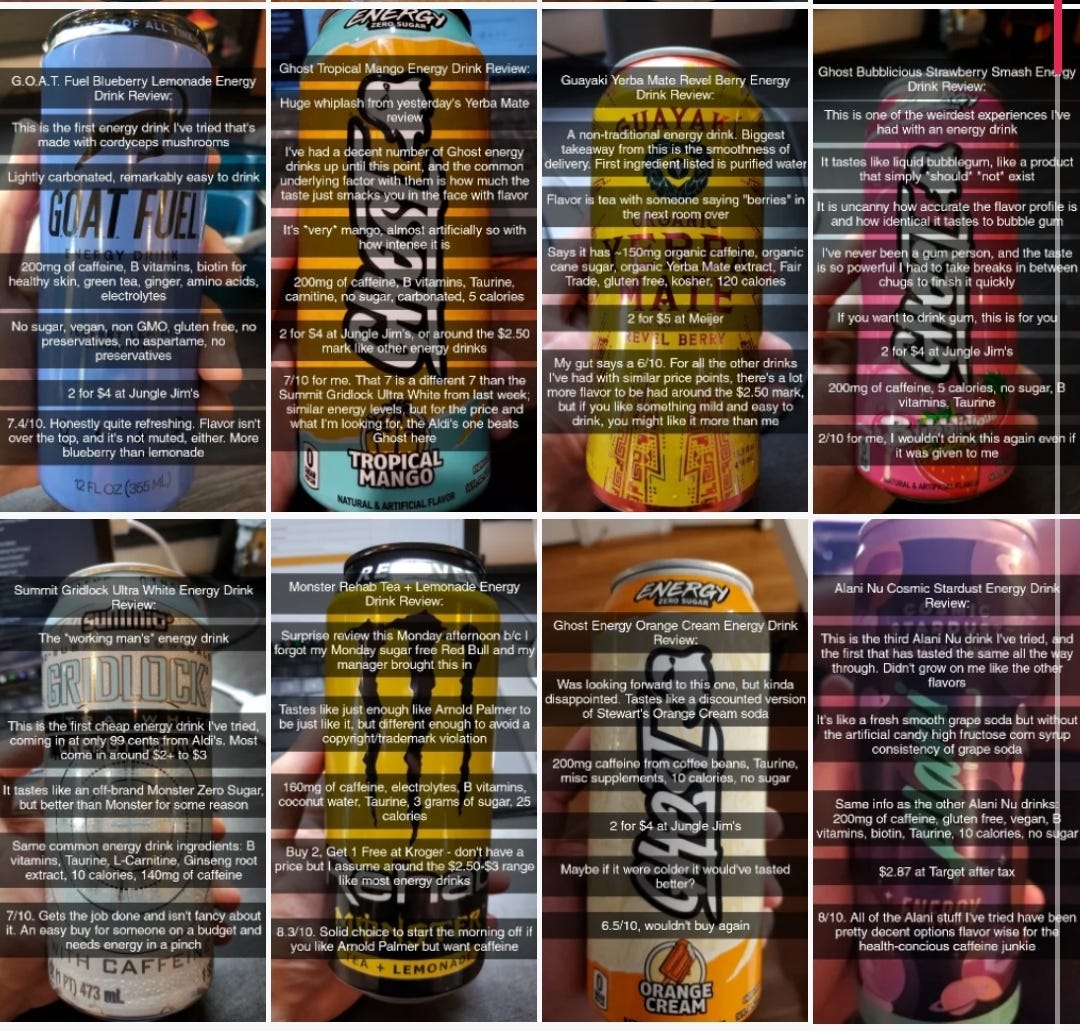 I Found The Best Energy Drink After Trying 35 Of Them | by Nick Miller ...