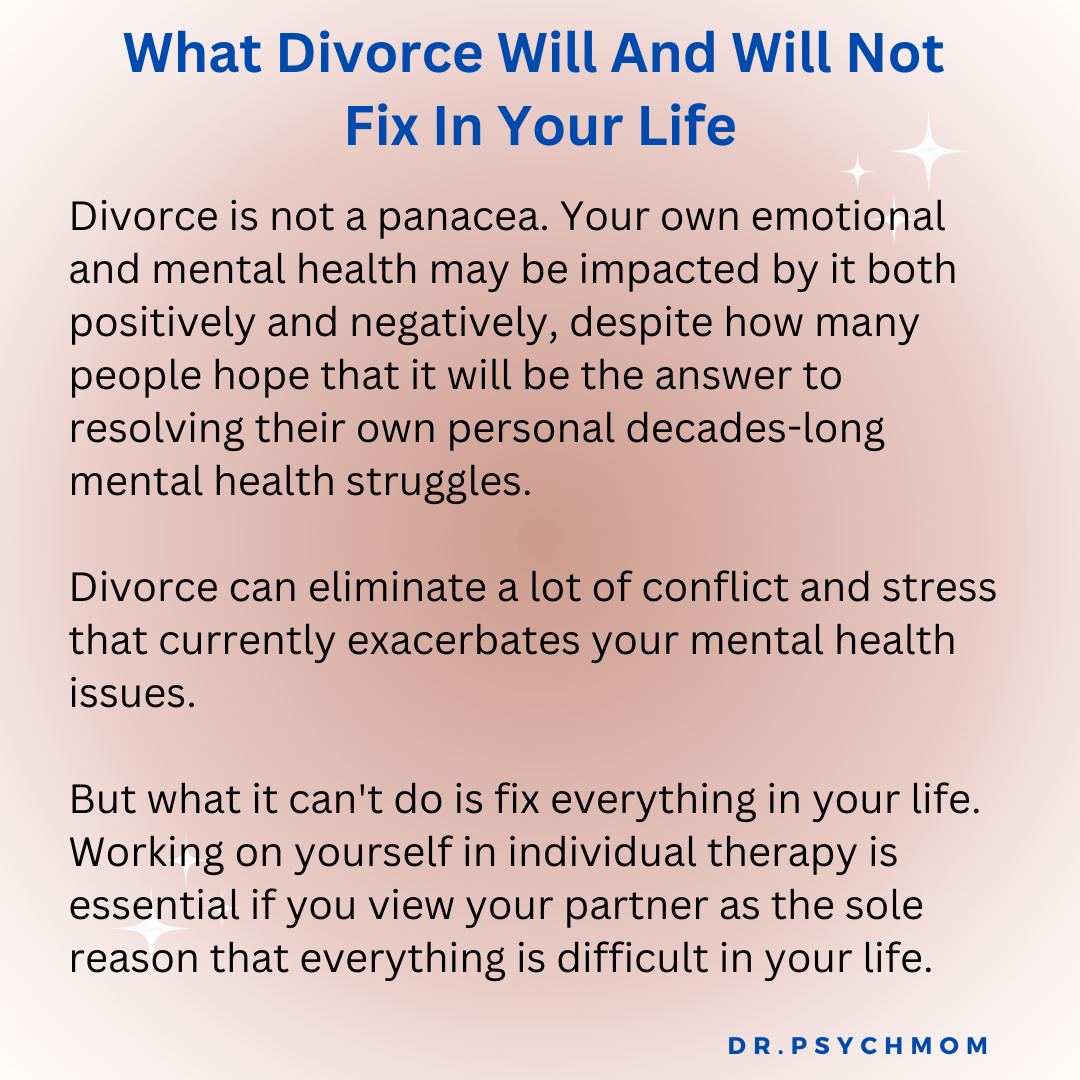 What Divorce Will Fix In Your Life | by Dr. Psych Mom | Aug, 2025 | Medium