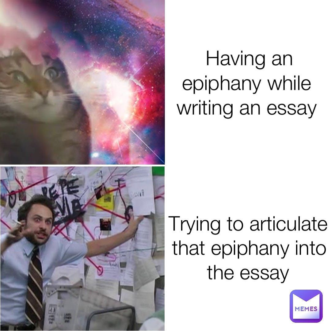 Essay #2 Reflection. This meme is related to my second essay… | by ...