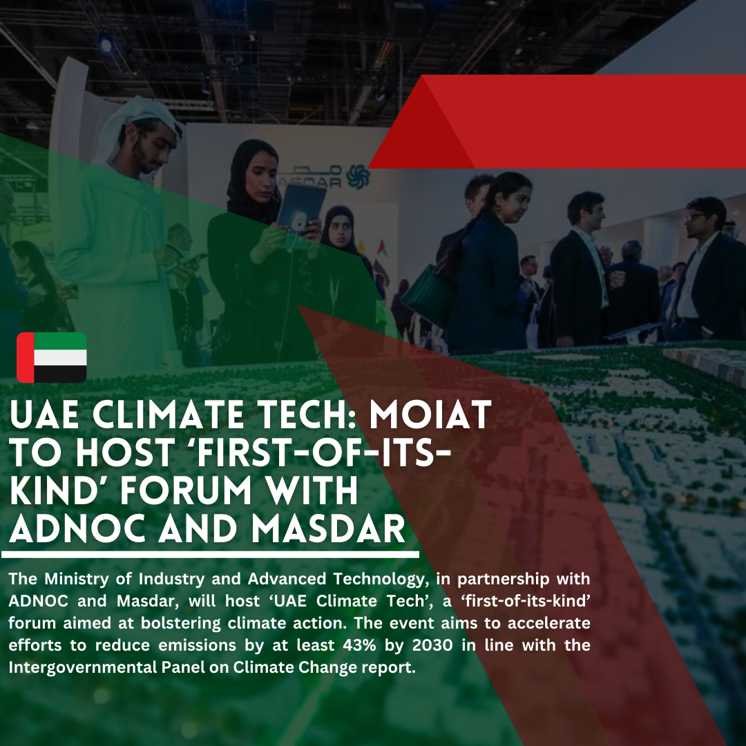 UAE Climate Tech. The United Arab Emirates (UAE) has been… | by Ira ...
