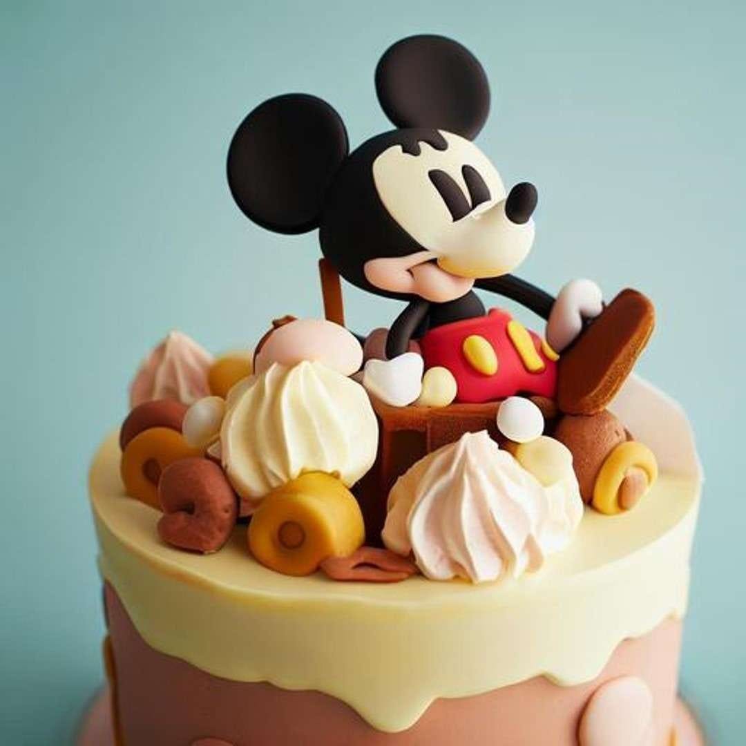 Mickey Mouse Birthday Cake