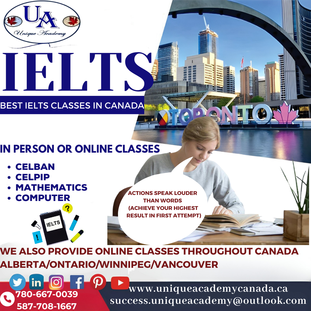 Title: Mastering IELTS: Your Path to Success with Unique Academy Canada ...