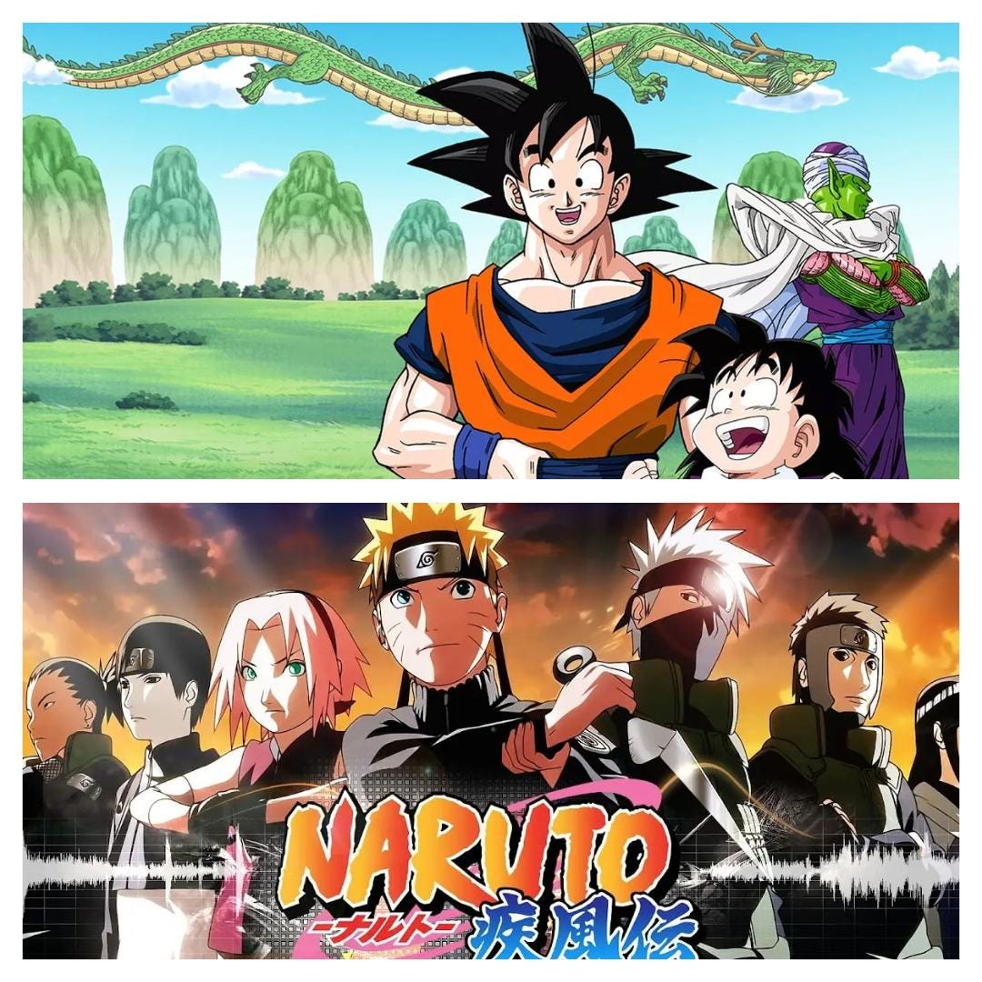 Dragon Ball versus Naruto in the Titans’ Duel | by The Promised ...