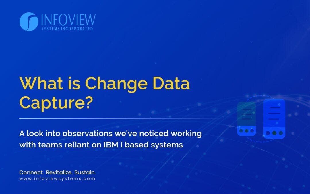 What is Change Data Capture (CDC)? | by Infoview Systems Inc | May, 2024 | Medium