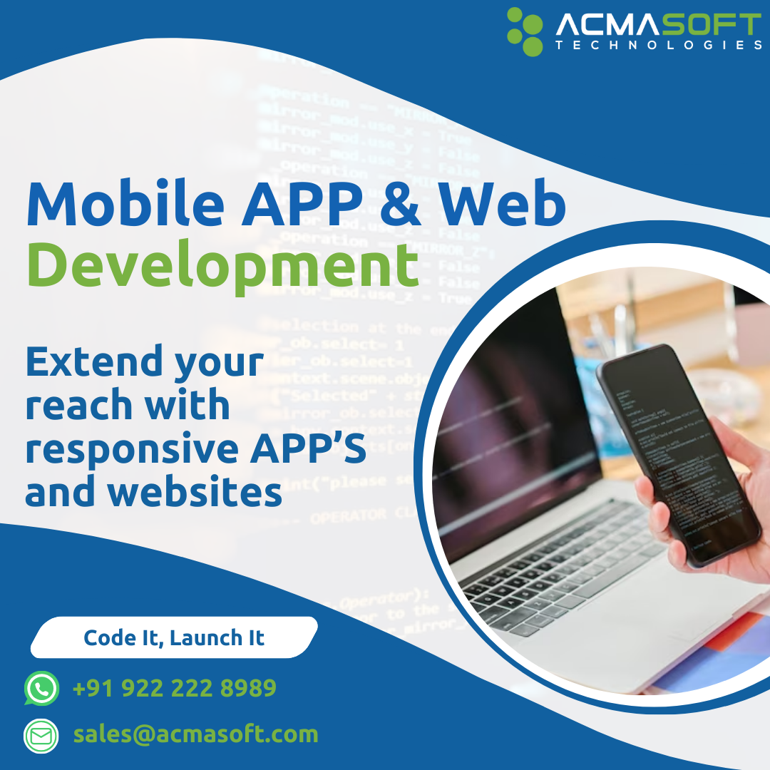 Mobile APP & Web Development - AcmaSoft Technologies - Medium