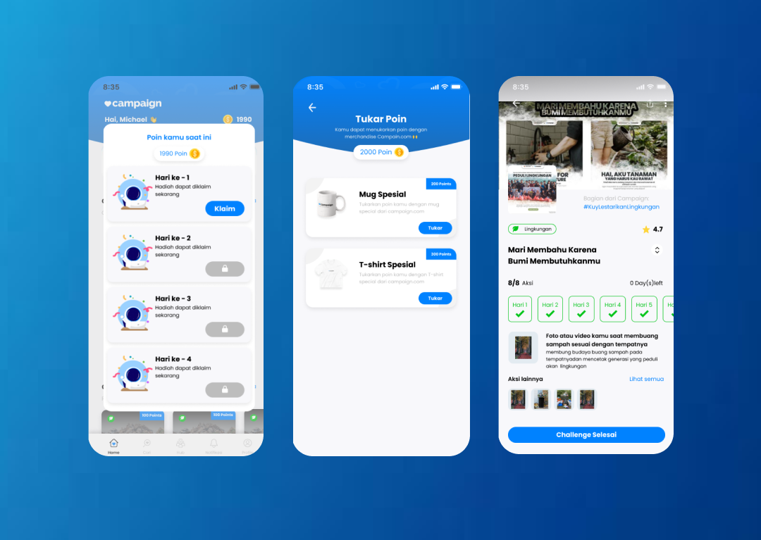 UI / UX Case Study : campaign.com gamification features | by Anggit ...