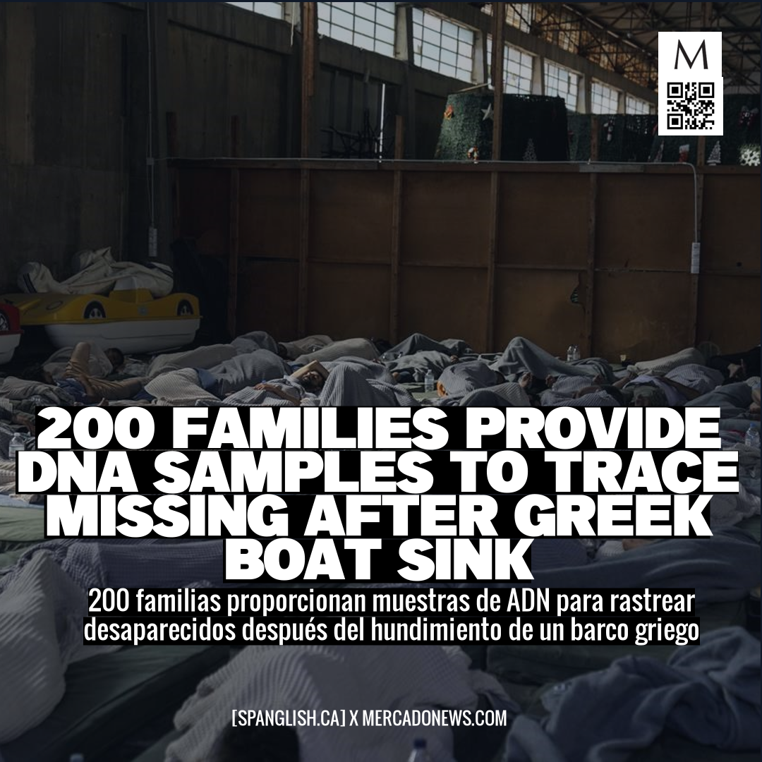 200 Families Provide DNA Samples to Trace Missing After Greek Boat Sink ...