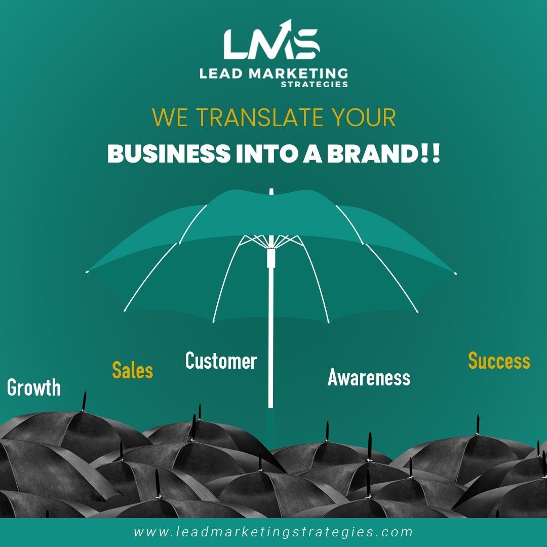 We Translate Your Business Into A Brand | by Lead Marketing Strategies ...