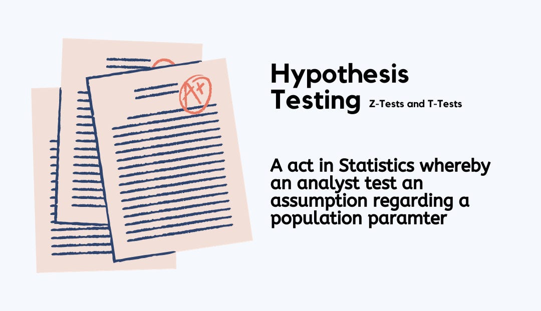 Understanding Z-Tests and T-Tests: A Practical Guide | by Boyega ...