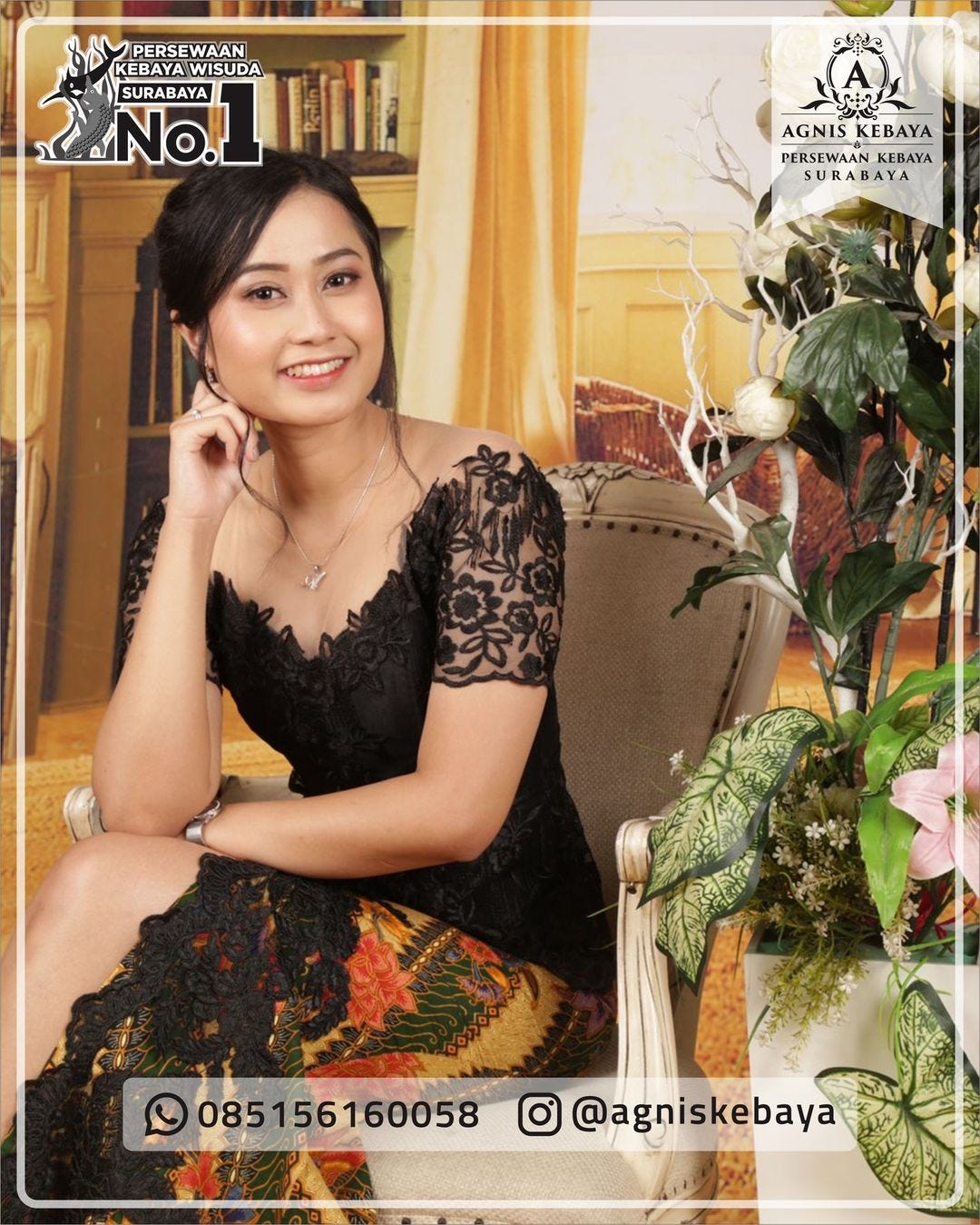 SEWA KEBAYA WISUDA SURABAYA DI AGNIS KEBAYA 085156160058 | by Agnis ...